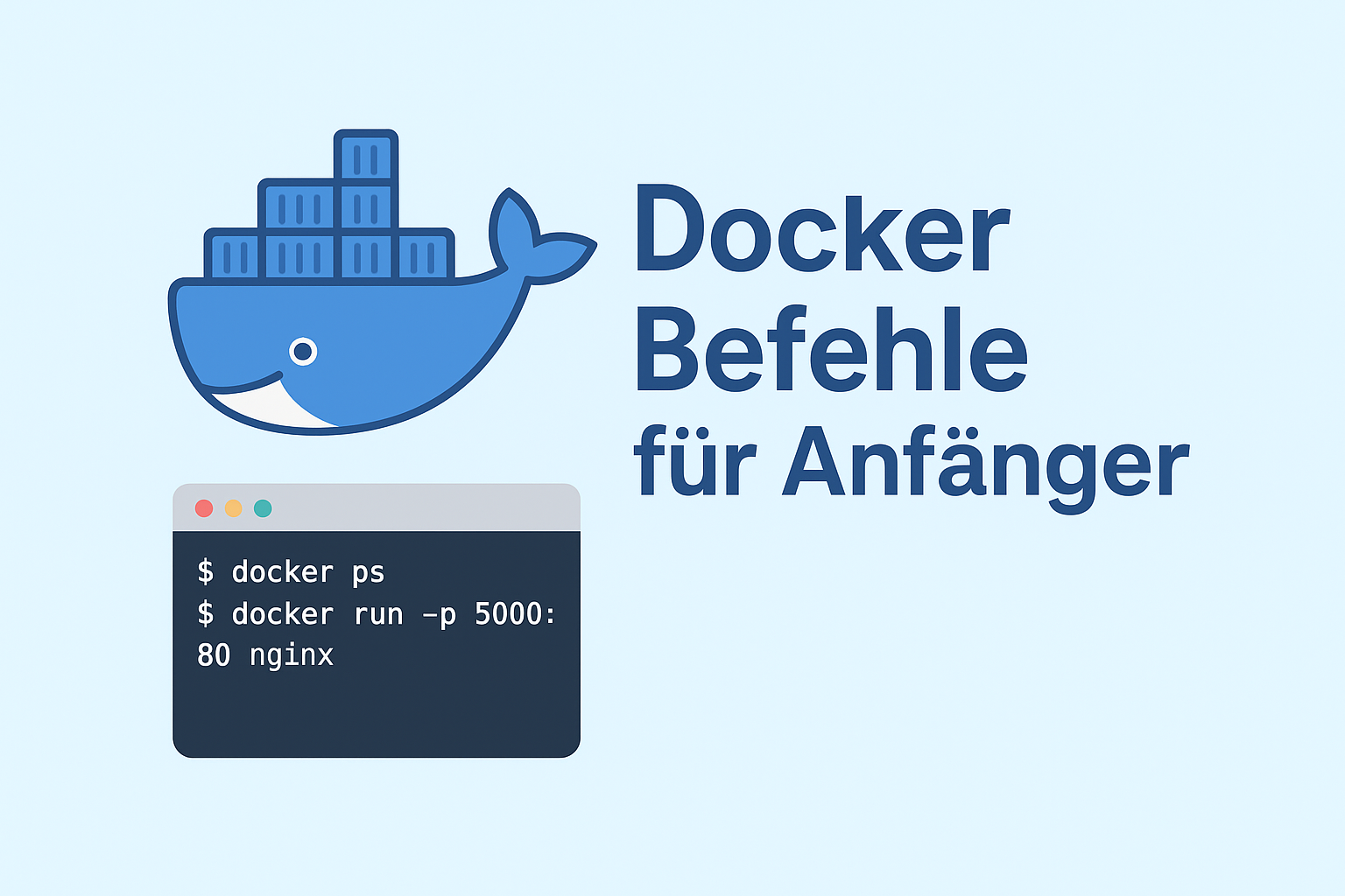 Docker schnell verstehen: Die wichtigsten Befehle mit einfachen Beispielen - Tobias Schindegger ...